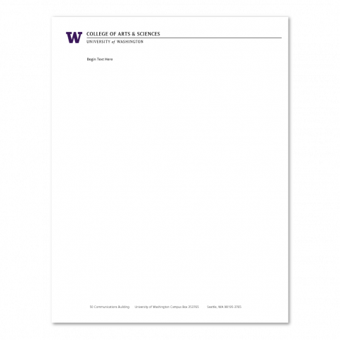Document Templates | College of Arts and Sciences - Administrative Gateway